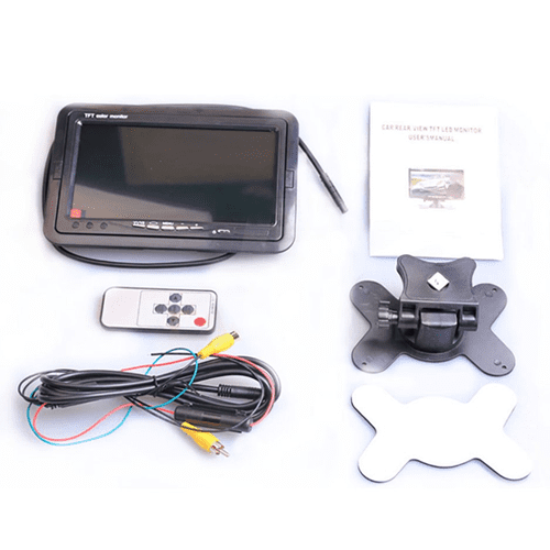 REAR VIEW CAMERA & MONITOR SYSTEM FOR MOTORHOME TRUCK OR BUS